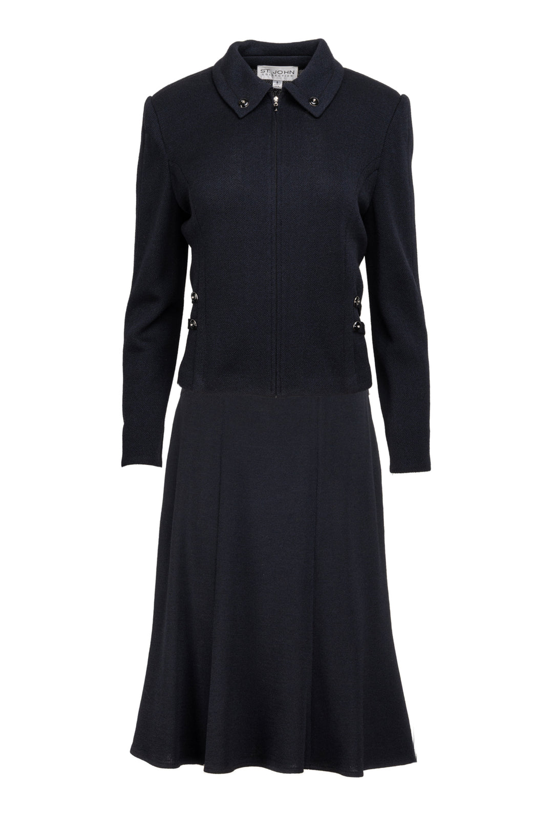 St John Collection Size 8 Vintage Wool Blend Knit Suit – Turnabout ...