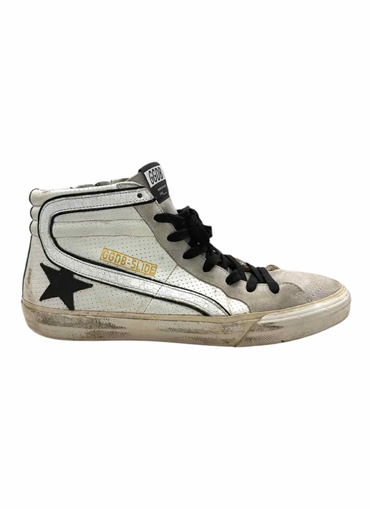 Golden Goose Size 41 Slide Leather Sneakers - Luxury Used Designer ...