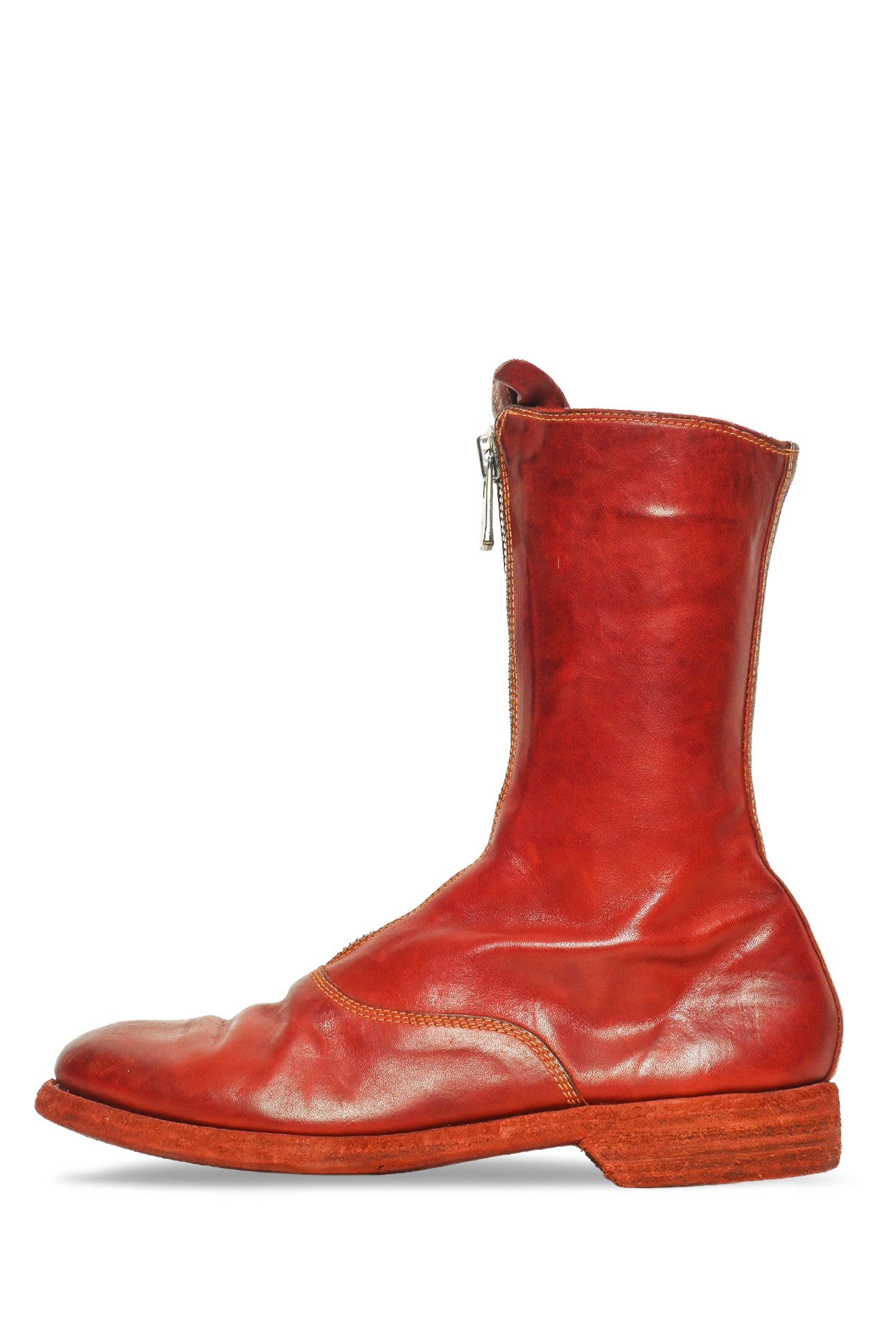 GUIDI Size 35 310 Front Zip Boots - Luxury Used Designer Footwear ...