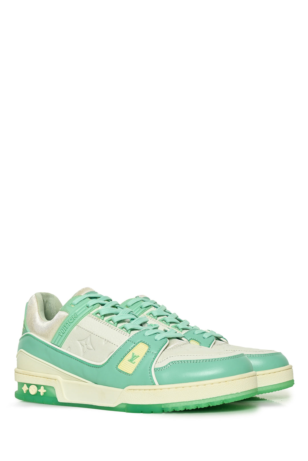 Mens Shoe Size 9 Louis Vuitton Men's LV Trainer Sneakers - Luxury Used ...