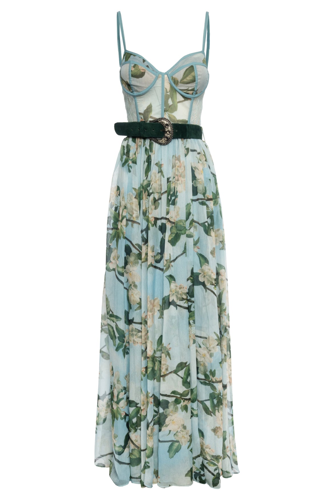 PatBo Size 4 Belted Maxi Dress - Luxury Used Designer Dresses ...