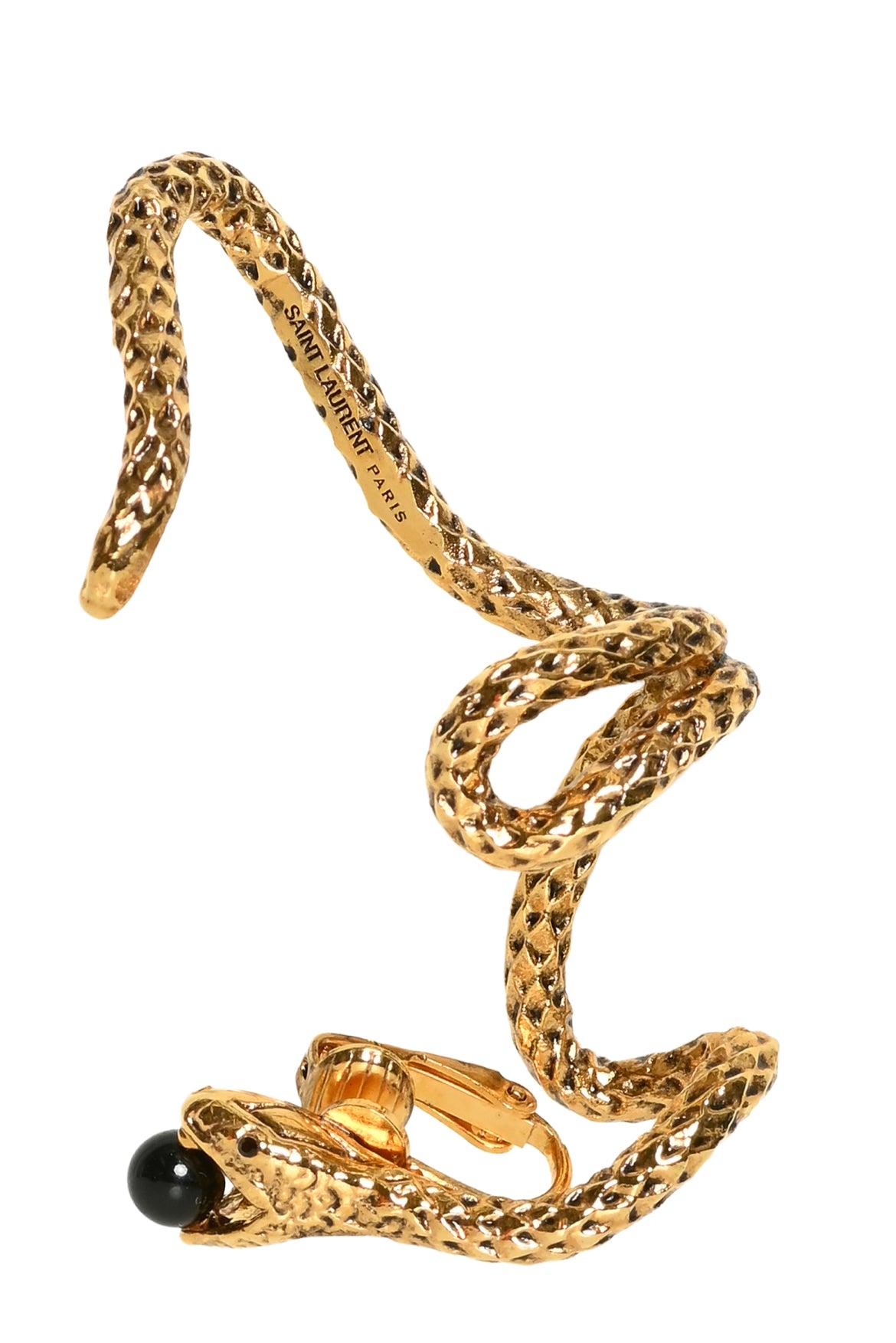 Saint Laurent Snake Ear Cuff – Turnabout Luxury Resale