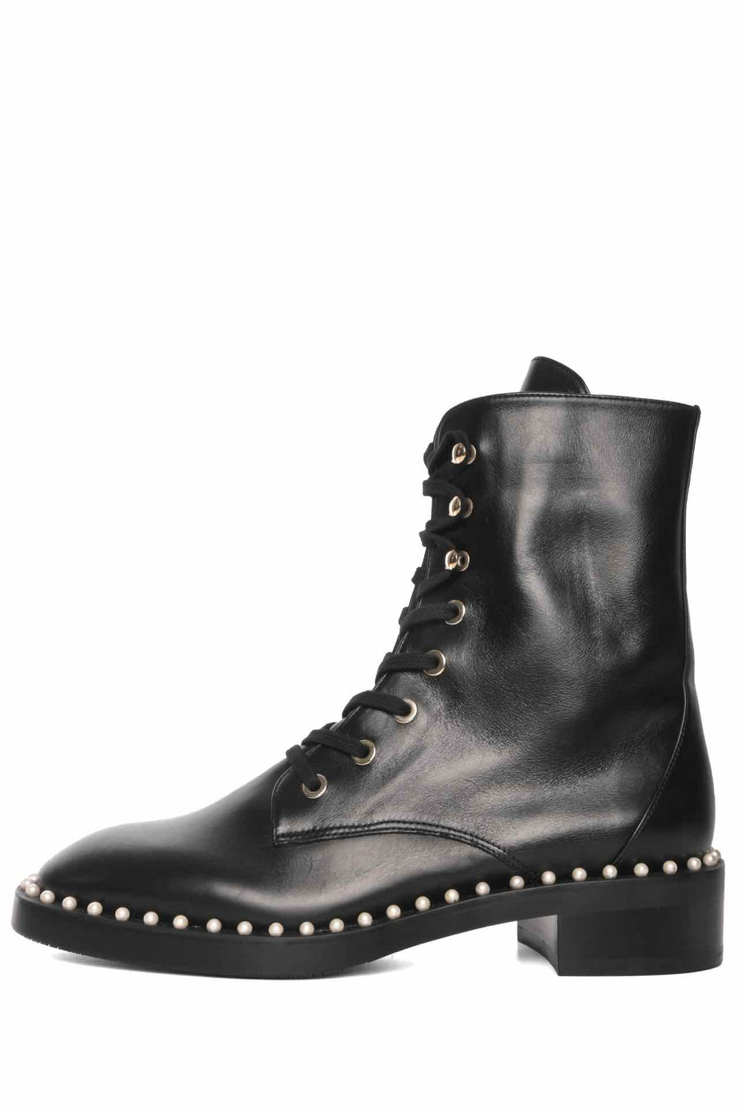 Stuart Weitzman Size 5 Sondra Faux Pearl Bootie - Luxury Used Designer ...